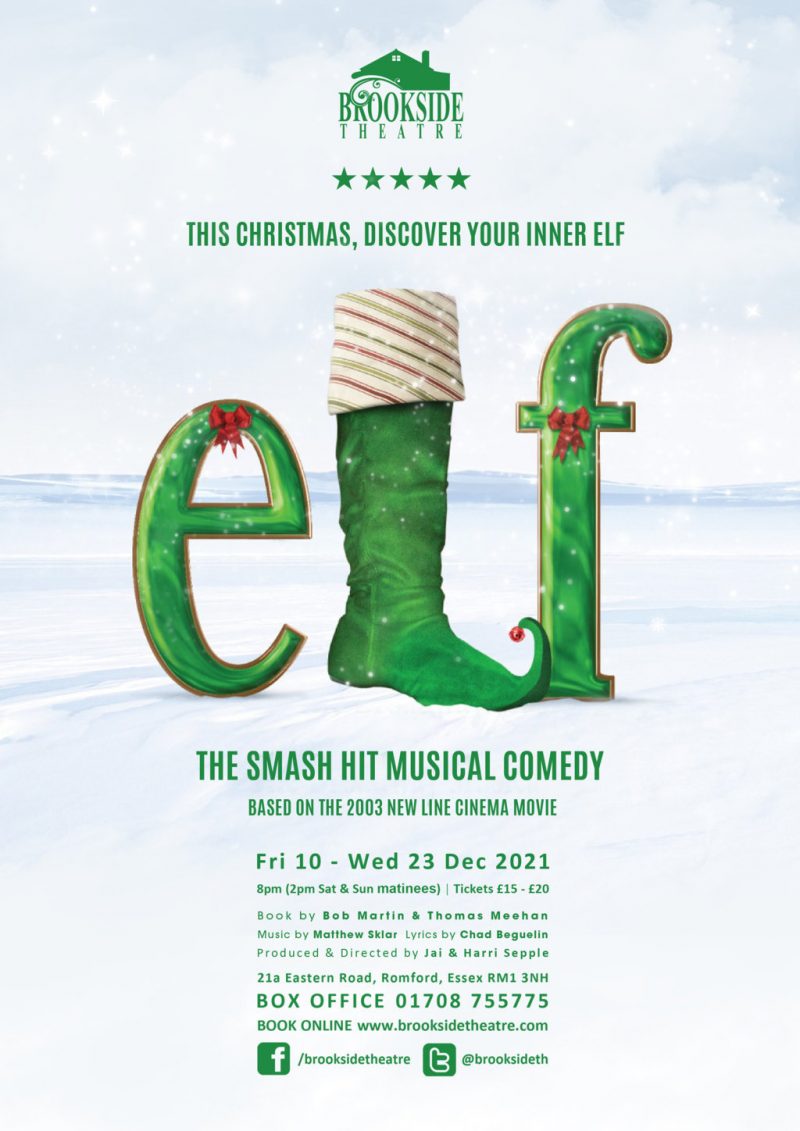 Elf The Musical at the Brookside Theatre